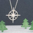 True North : Sterling Silver North Star Necklace : Arden Jewelers ...
