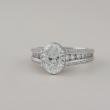 Custom Oval Brilliant Diamond Engagement Ring : Arden Jewelers