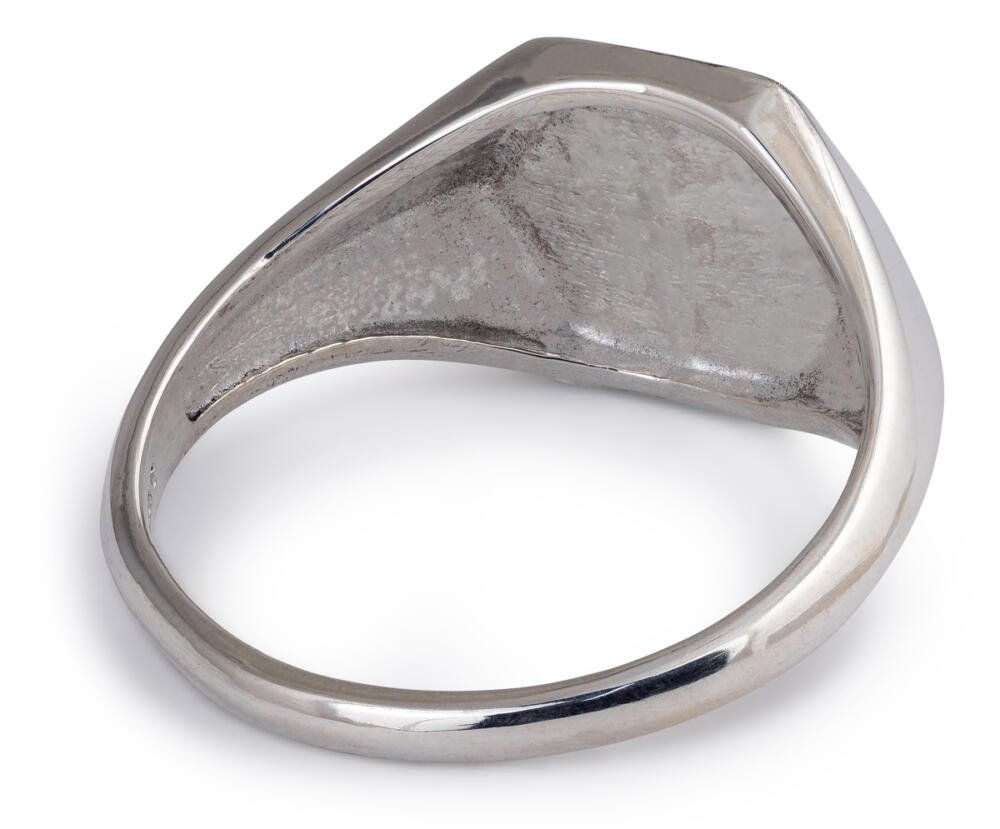 Hexagon Cube Optical Illusion Signet Ring : 44969 : Arden Jewelers